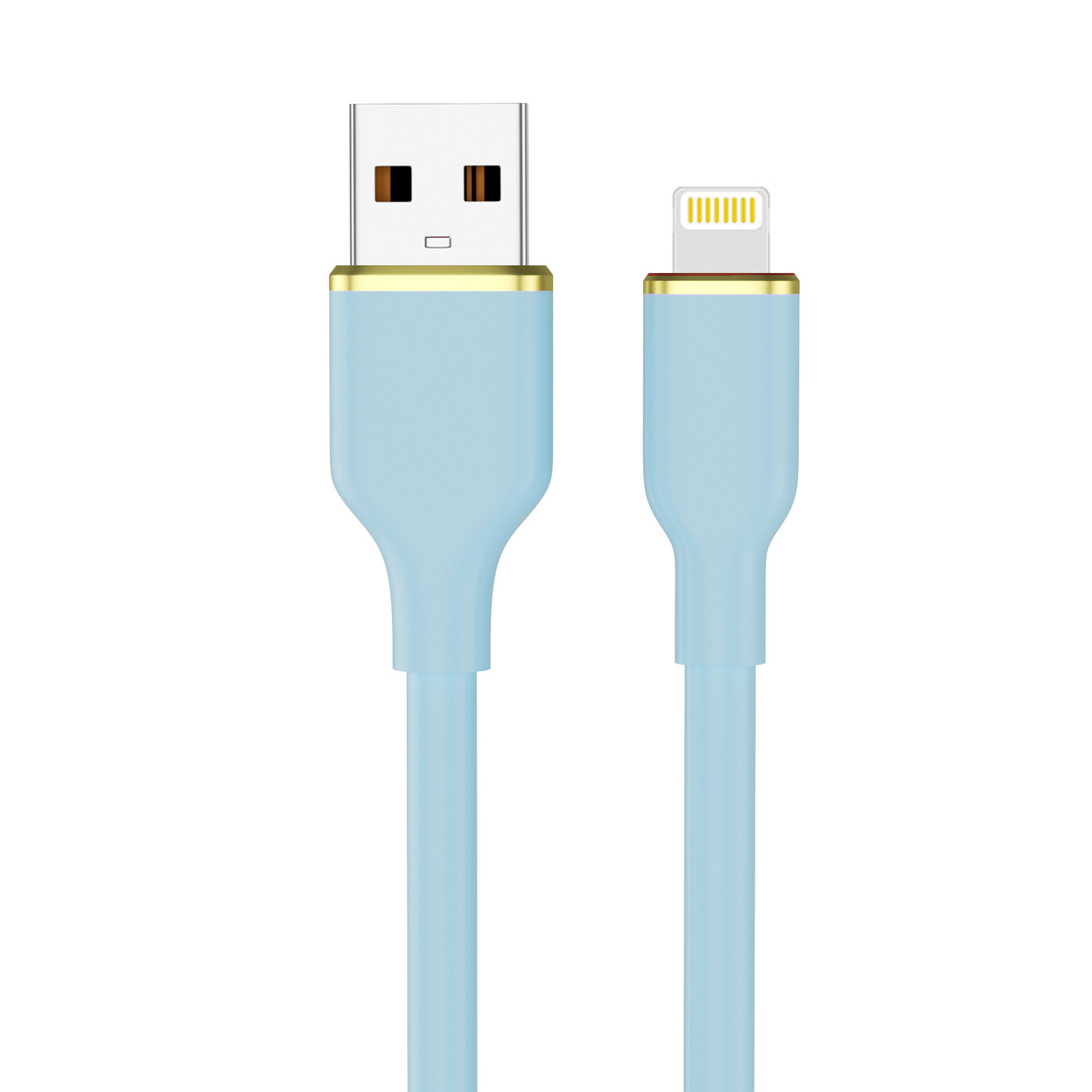 Oem Logo Silicon Usb To Lightning Cable For Iphone 1m - Buy China ...
