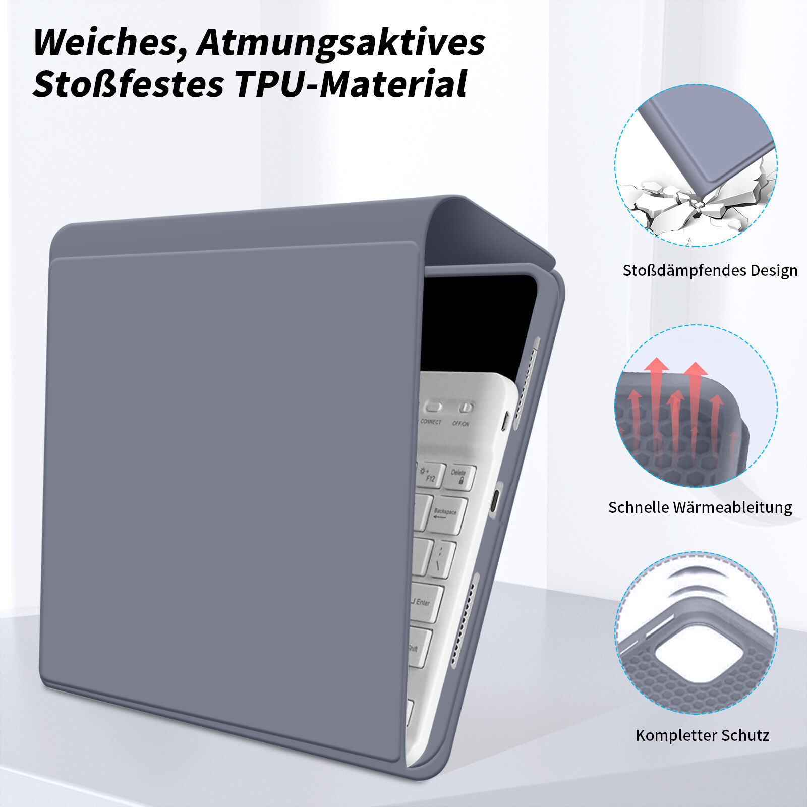 Buy Wholesale China Magic Keyboard Case With Built-in Trackpad And ...