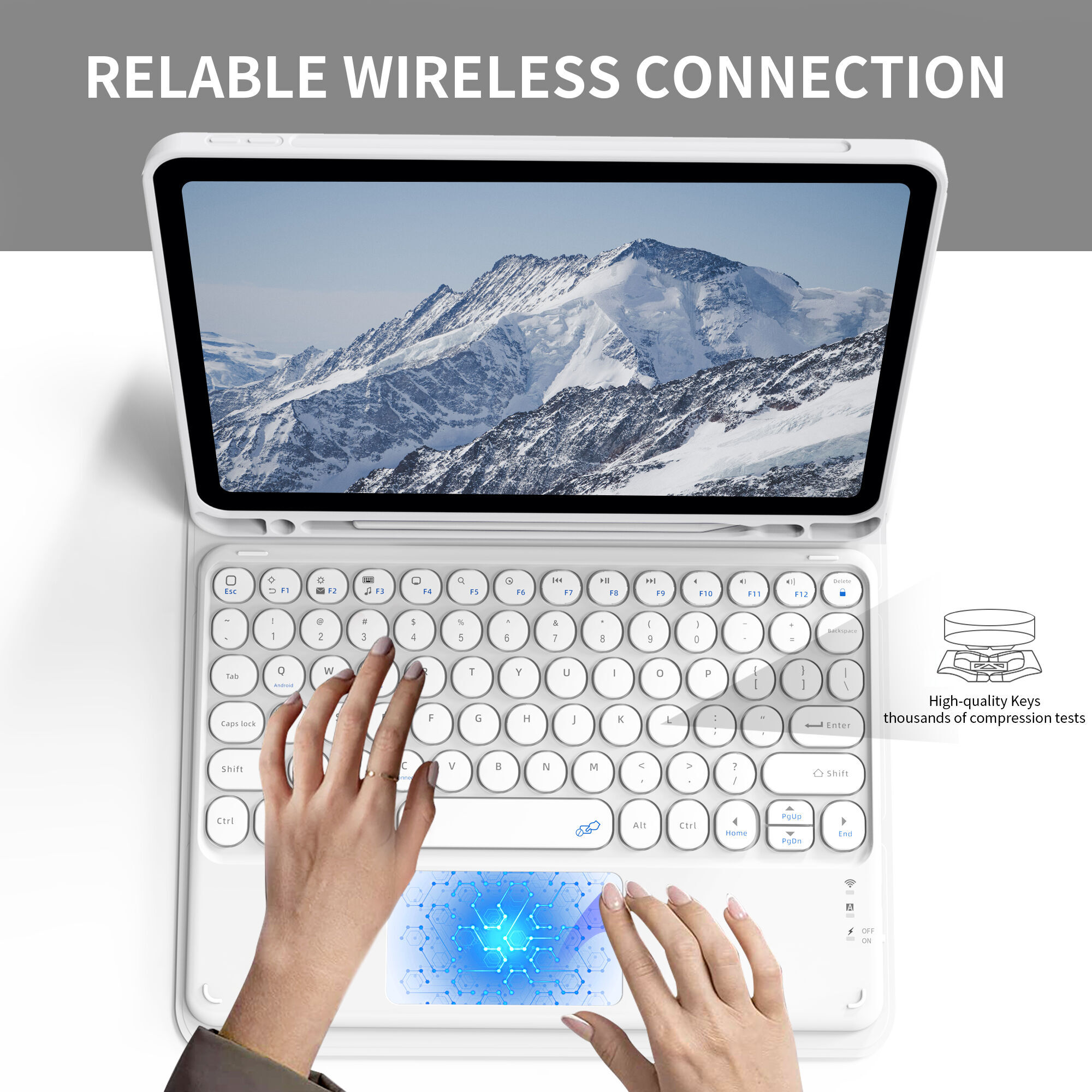 Buy Wholesale China Magic Keyboard Case With Built-in Trackpad And ...