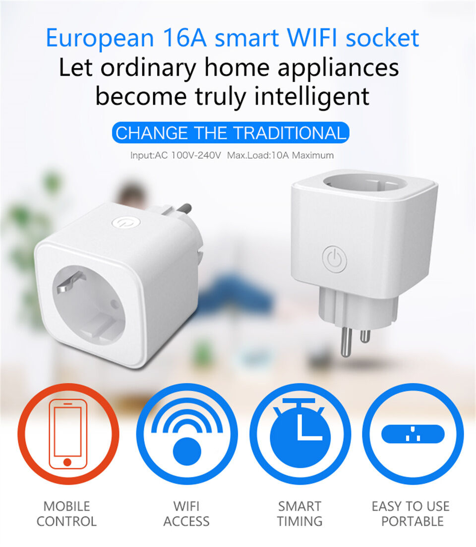 Buy Wholesale China Factory Direct Supply Smart Home Wi-fi Outlet Works ...