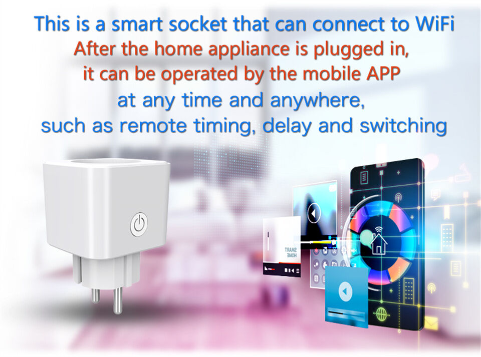 Buy Wholesale China Factory Direct Supply Smart Home Wi-fi Outlet Works ...