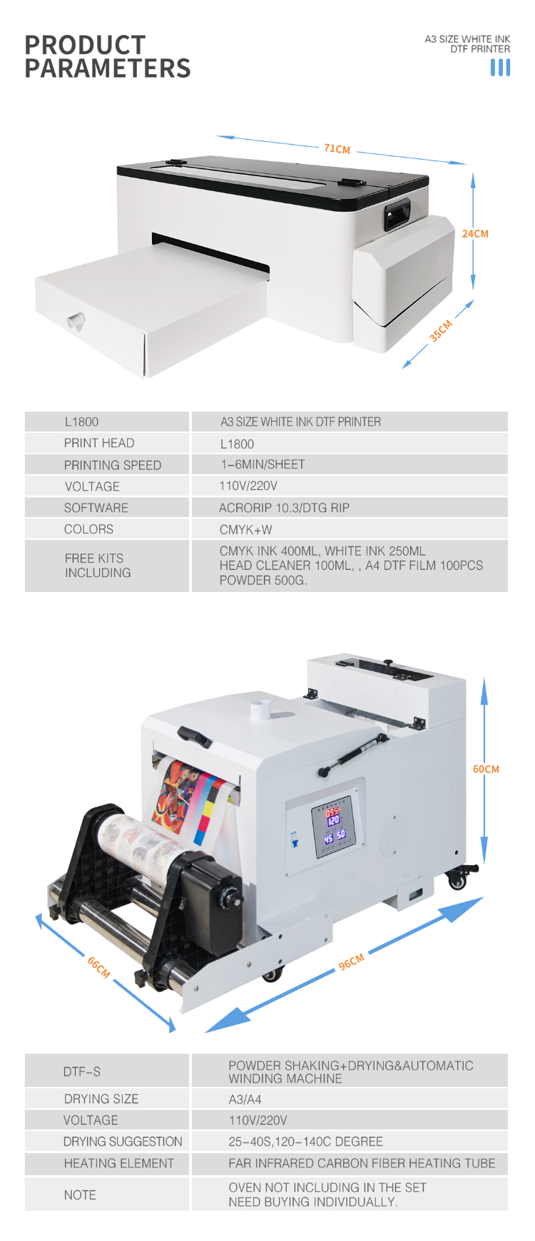 Buy Wholesale China Auplex 30cm High Standard Dtf Printer Dx5 Dtf Uv ...