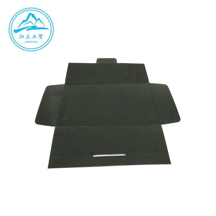 Buy Wholesale China Custom Printed Luxury Black Cardboard File Folder ...