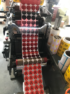 Strong Adhesive Blank Pet/pvc Barcode Labels Matte Silver/white Label ...