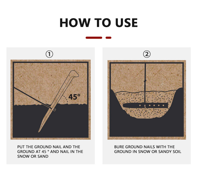 Jetshark Ultralight Portable Windproof Aluminum Beach Nail Canopy Tent ...