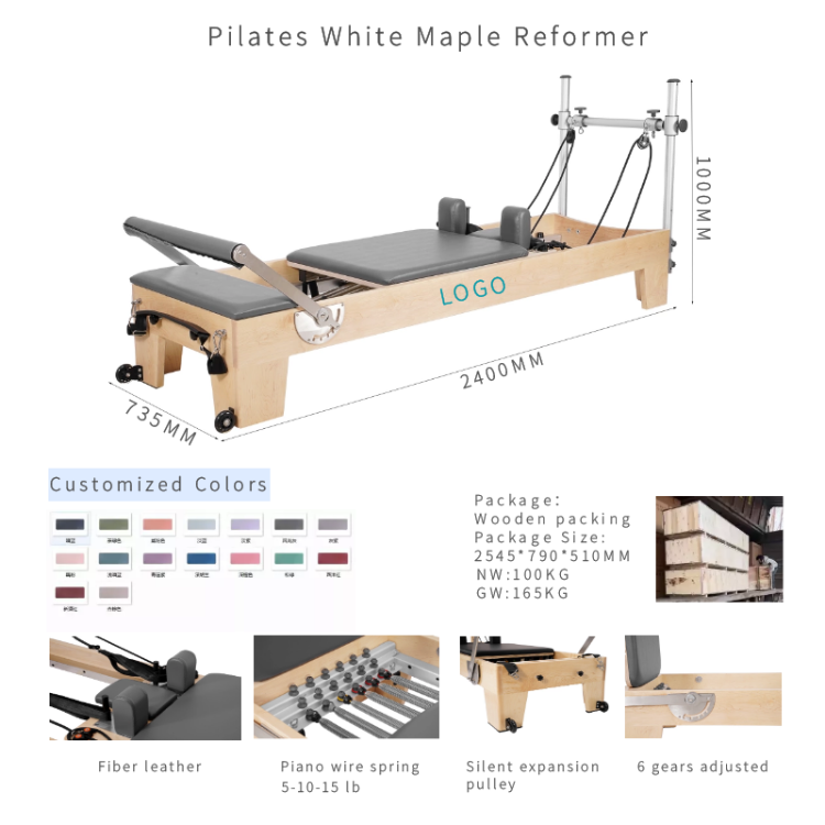 Buy Wholesale China Pilates Cadillac Reformer Combo Studio Reformer ...