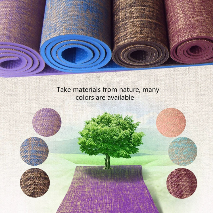 Wholesale 6mm Pvc Extra Thick Non Slip Exercise Yoga Mat Eco Friendly ...