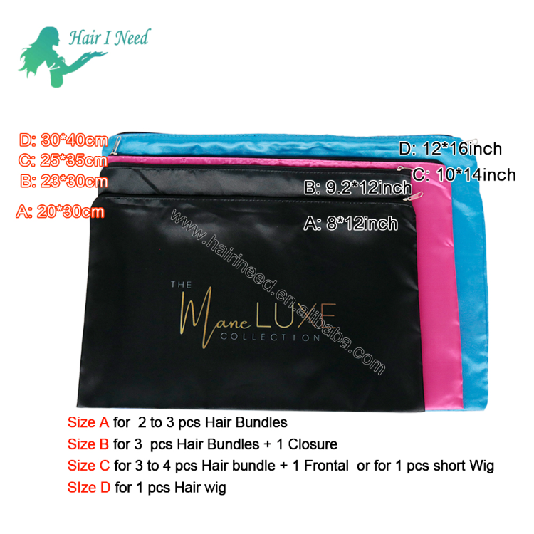 Buy China Wholesale Custom Logo Satin Hair Stylist Travel Zipper Carry ...
