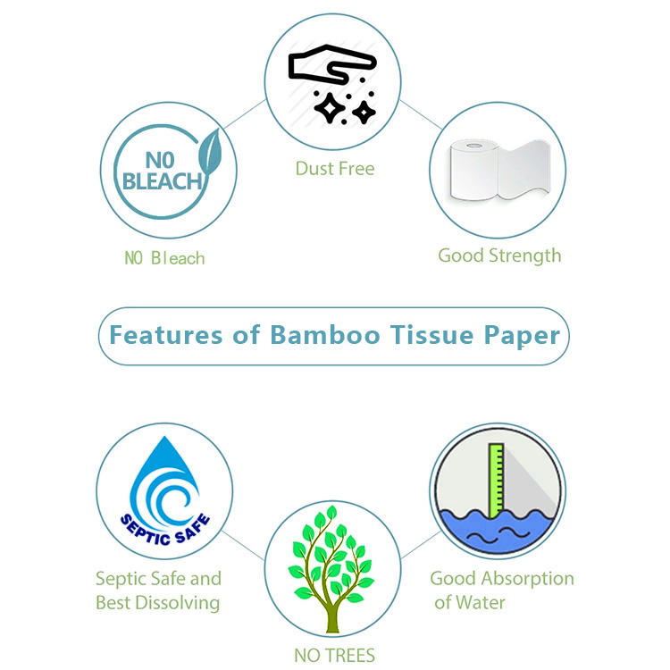 Custom 2ply White Bamboo Box Tissue Paper Facial Tissue - China ...