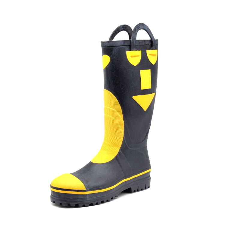 Buy China Wholesale Ce Flame Retardant Rubber Fire Boots Fire ...