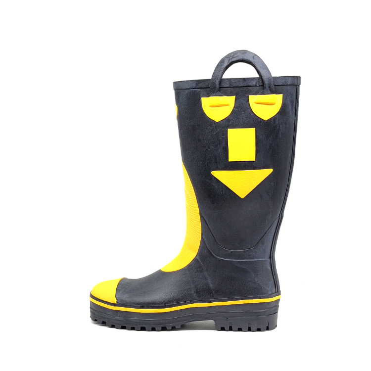 Buy China Wholesale Ce Flame Retardant Rubber Fire Boots Fire ...