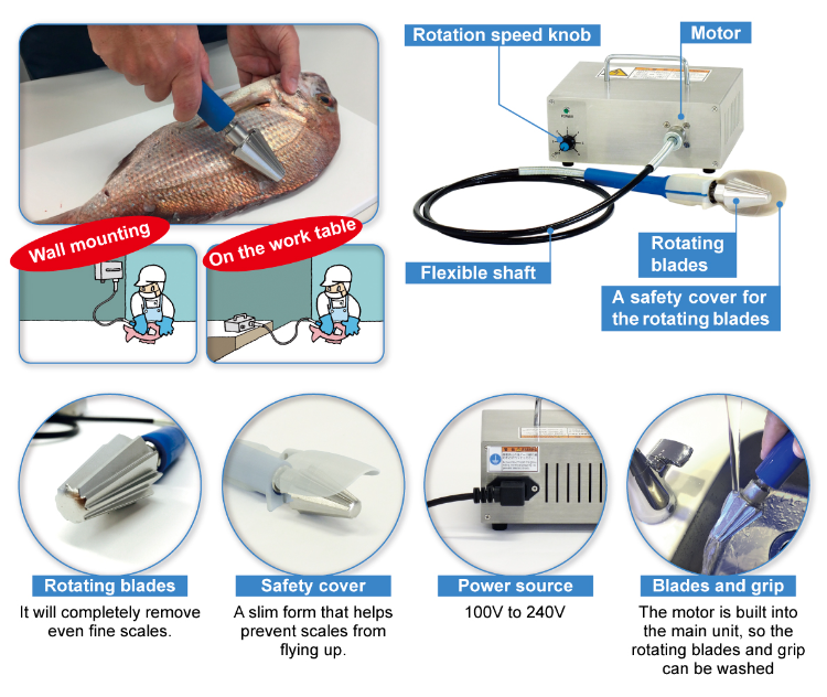 Buy Japan Wholesale Japanese High Quality Electric Machine Fish Scale ...