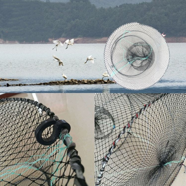 Buy China Wholesale Wholesale Foldable Fishing Trap Spring Fish Cage ...