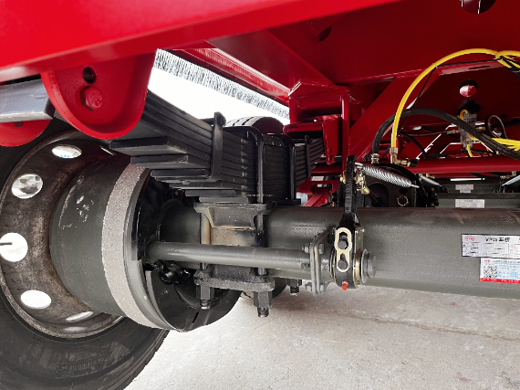 Hydraulic Ramp 4 Axle 50 Ft Excavator Lowboy Trailer Low Bed Loader 100 ...
