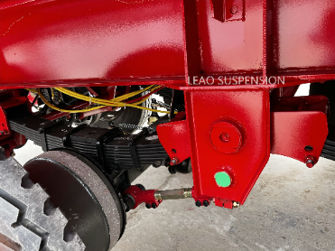 Hydraulic Ramp 4 Axle 50 Ft Excavator Lowboy Trailer Low Bed Loader 100 ...