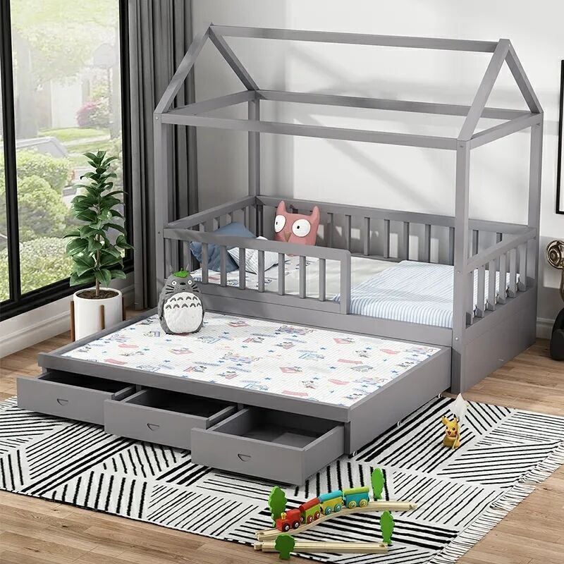 Children Bedroom Furniture Wood And Mdf Bunk Bed Furniture Wood Kids ...