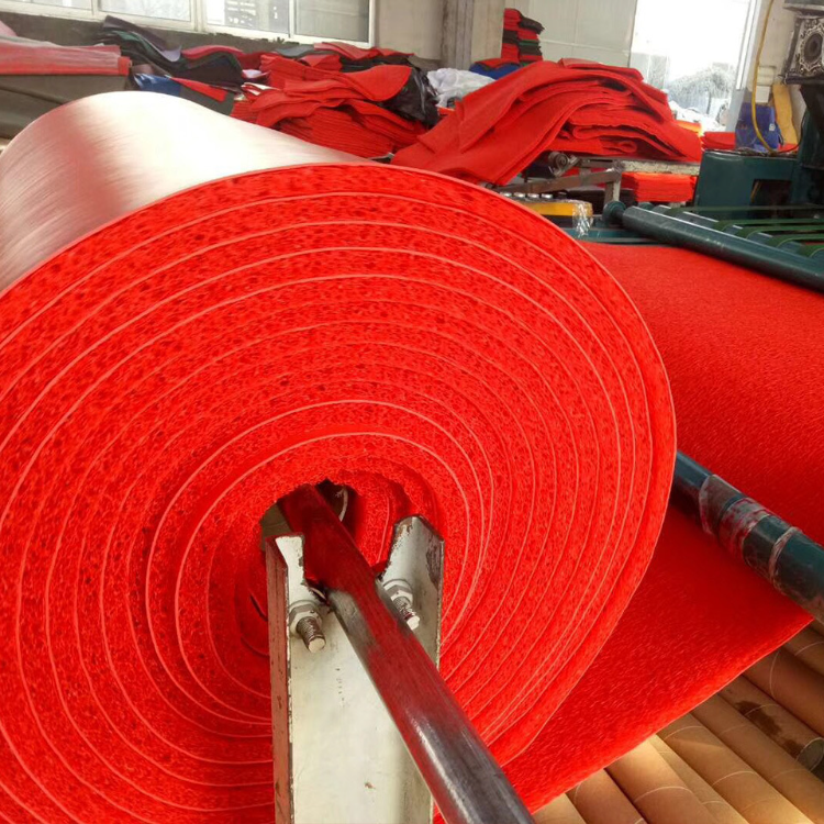 Custom Logo Door Carpet Hotel Step Mats Vinyl Loop Anti Slip Pvc Coil ...