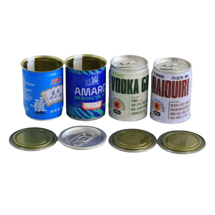 Buy China Wholesale 100ml 2oz Small Mini Tin Can For Cocktail & 2oz Tin ...