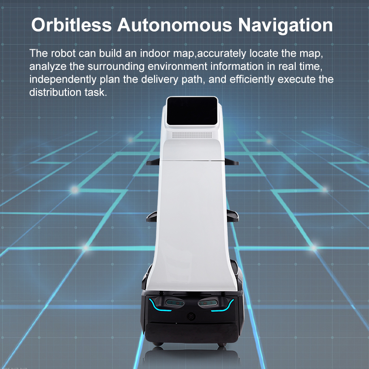 Buy Wholesale China Padbot Commercial Roboter Autonomous Obstacle Avoidance Service Waiter Food ...