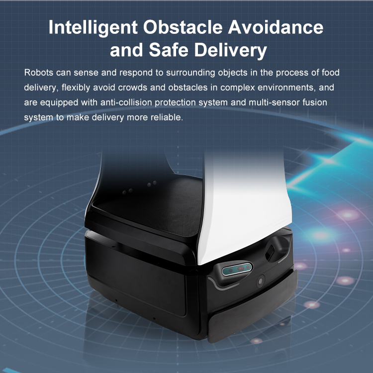 Buy Wholesale China Padbot Commercial Roboter Autonomous Obstacle Avoidance Service Waiter Food ...