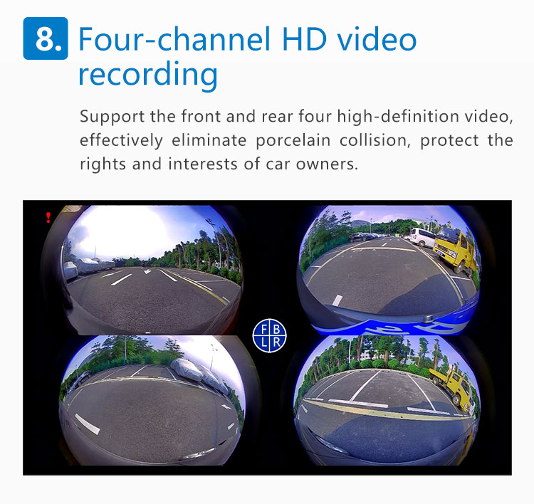 360 Degree Bird View System Car Security Camera 2d Hs Hisilicon Avm Car ...