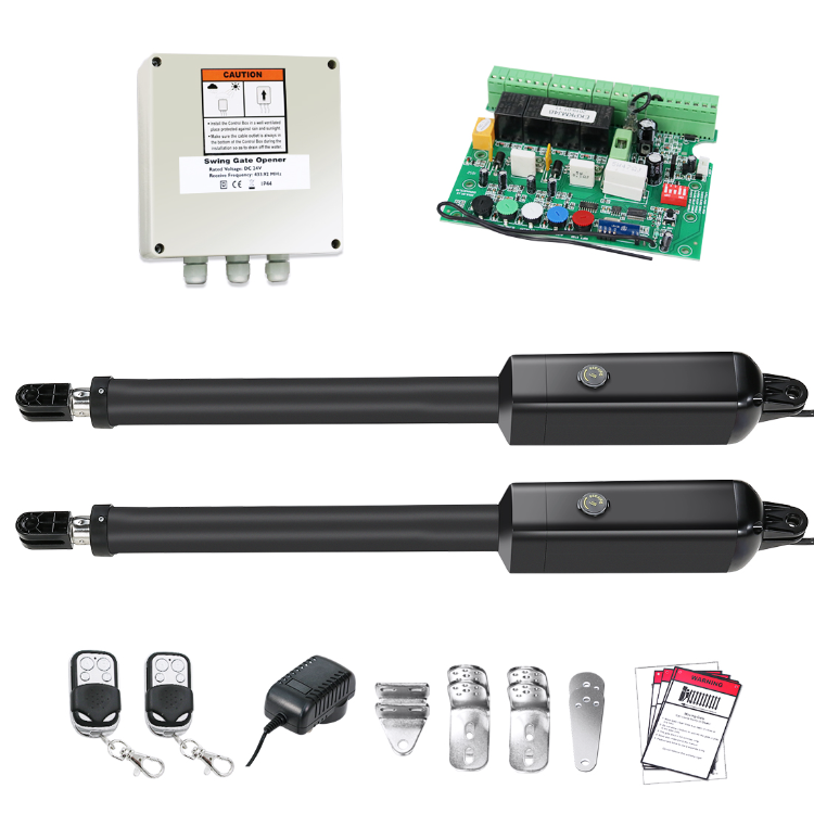 Ekd700m Double Arm Swing Gate Motor Operators Solar Automatic Gate ...