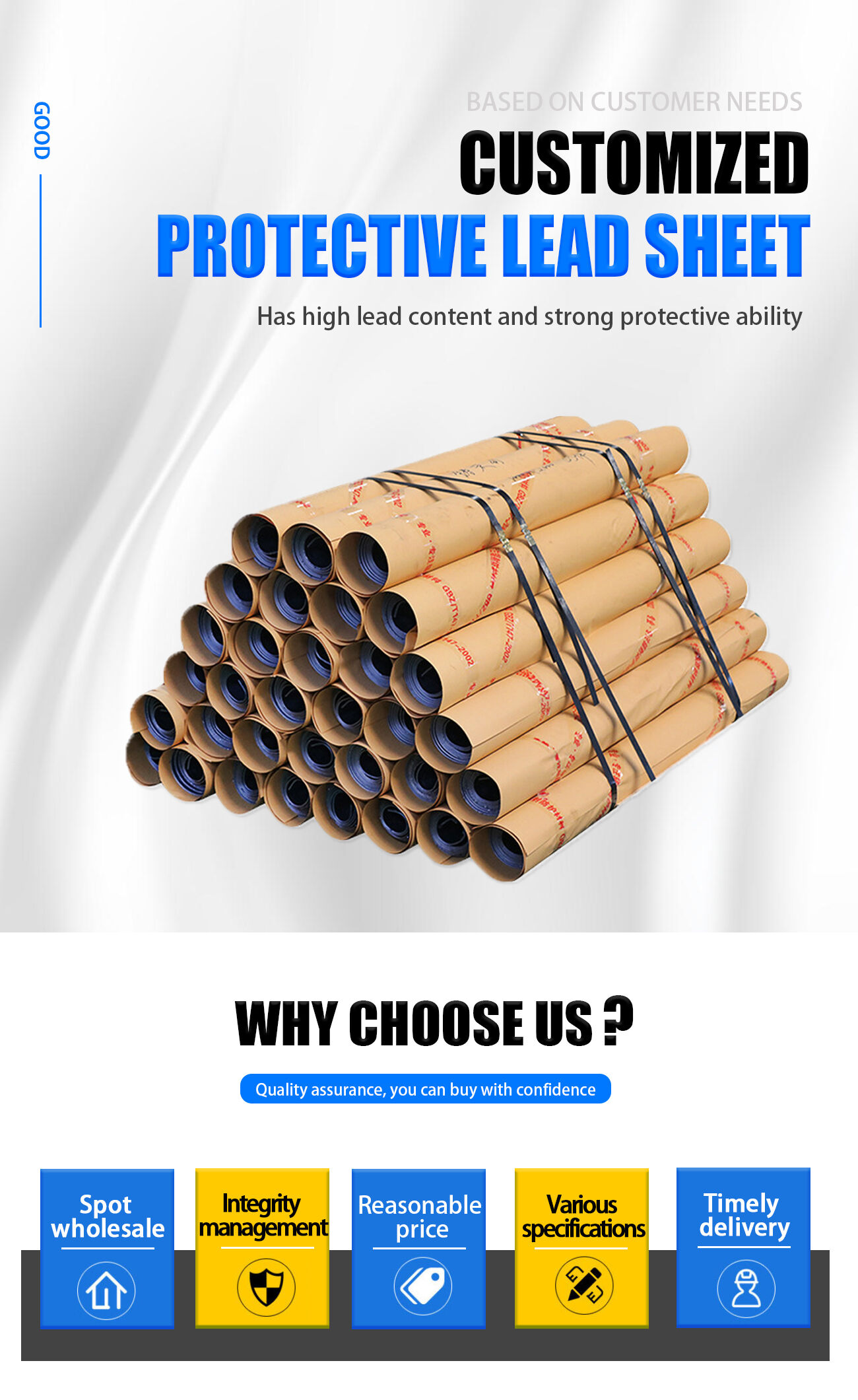 Buy Wholesale China Wholesale 99.99% Pure 1mm 2mm 3mm 4mm 5mm Lead ...