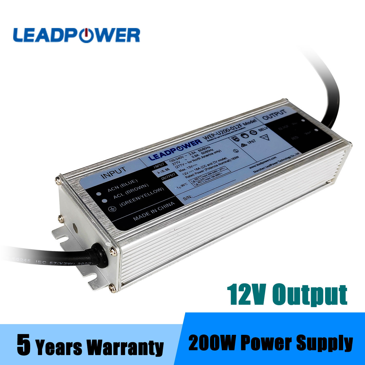 Buy Wholesale China High Pfc 200w Waterproof Led Drivers Replacement Of ...