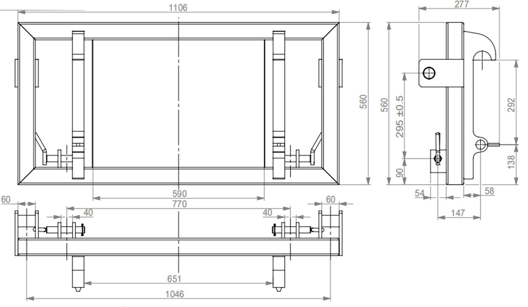 Buy China Wholesale Front Loader Adapter Sms To Euro T-sms-euro & Front ...