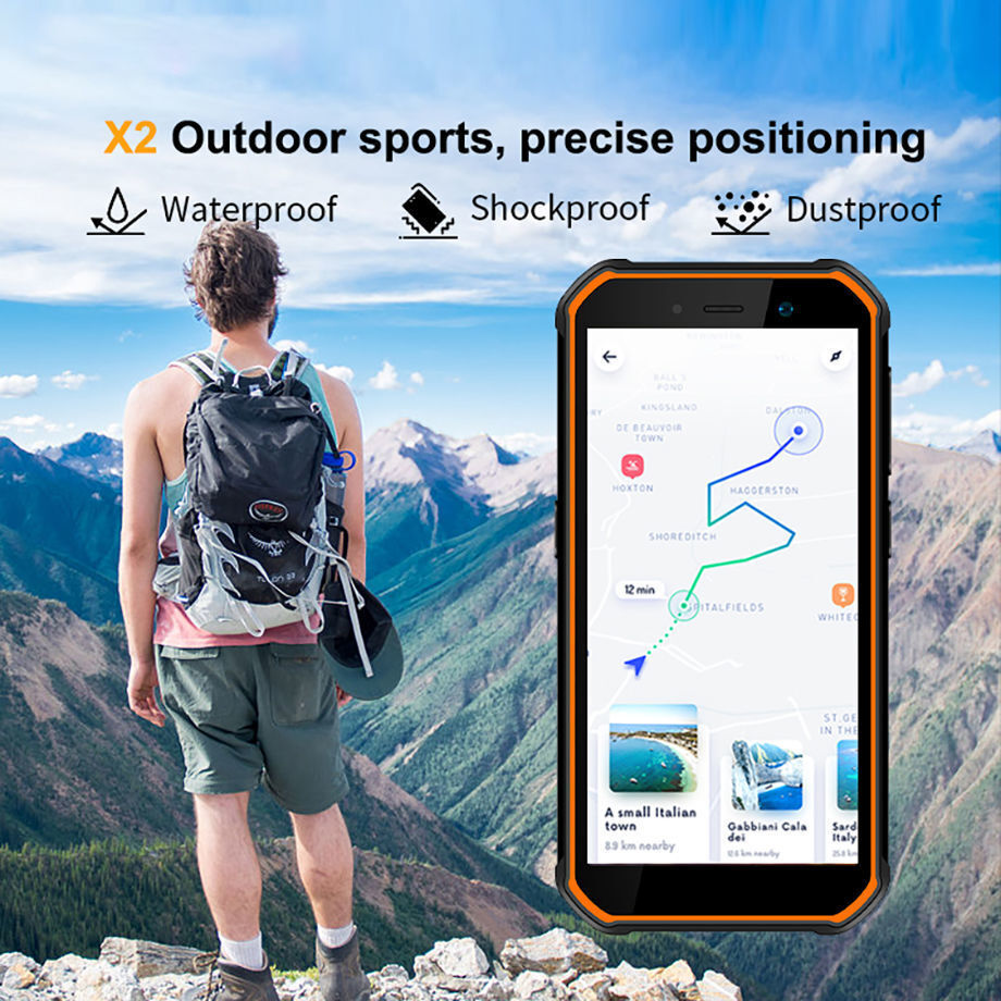 Buy Wholesale China 5.5inch Ip68 Rugged Phones Android 10.0 4gb+64gb ...