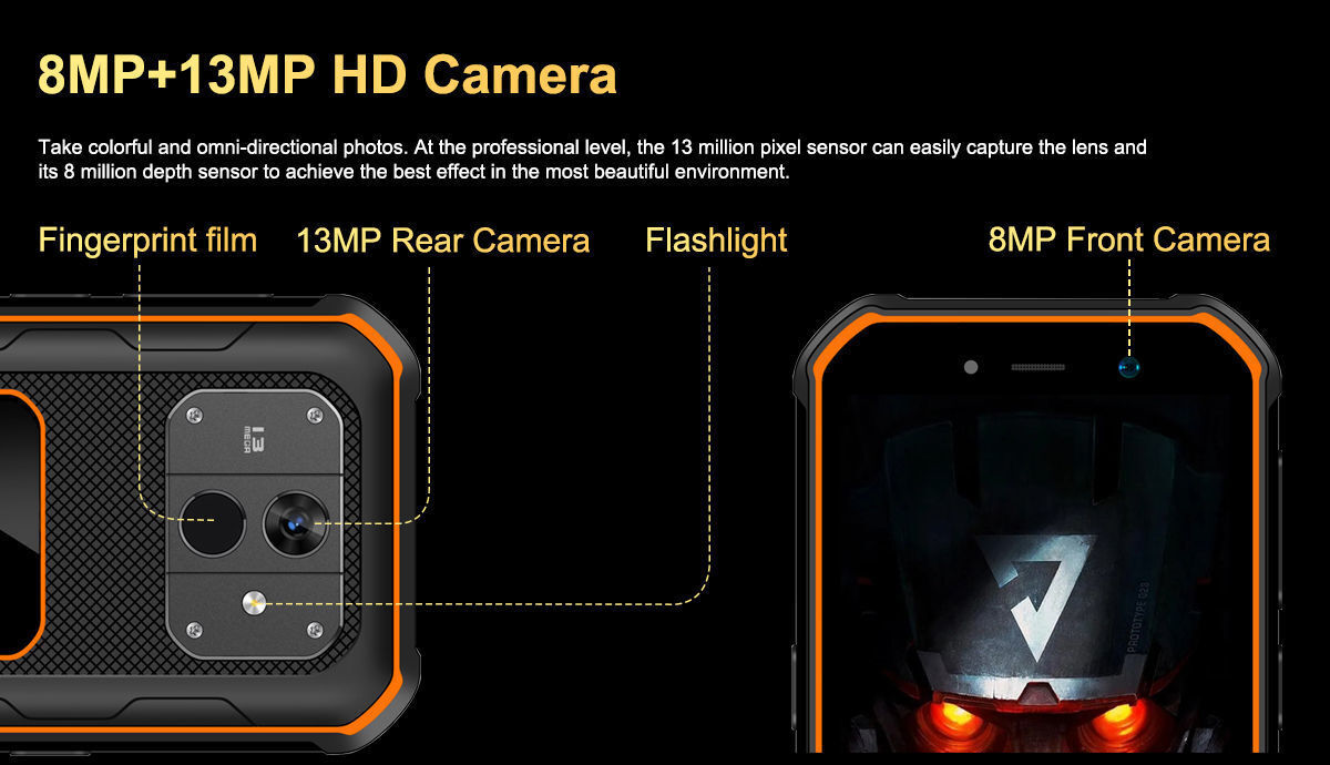 Buy Wholesale China 5.5inch Ip68 Rugged Phones Android 10.0 4gb+64gb ...