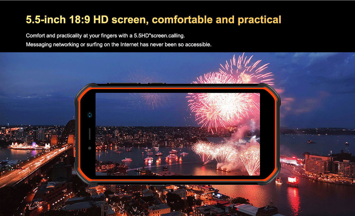 Buy Wholesale China 5.5inch Ip68 Rugged Phones Android 10.0 4gb+64gb ...