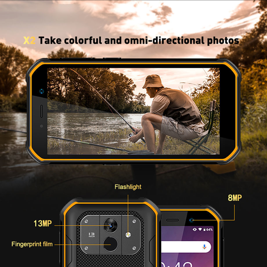 Buy Wholesale China 5.5inch Ip68 Rugged Phones Android 10.0 4gb+64gb ...