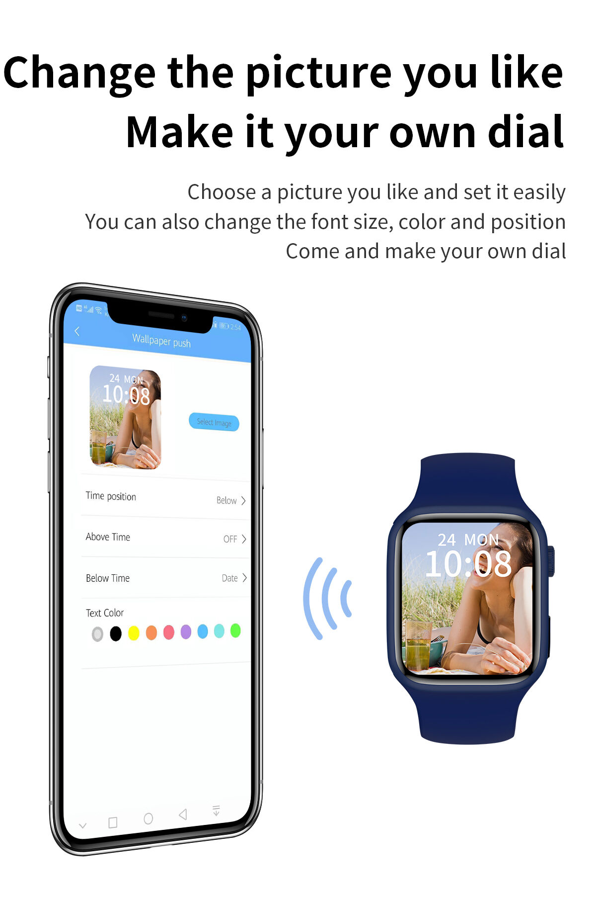 Buy Wholesale China Wearable New Trend Smart Watches Bracelet Full ...