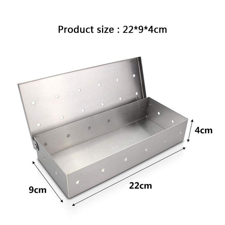 Buy Wholesale China Rectangle Side Charcoal Barbecue Grill Smoke Box ...