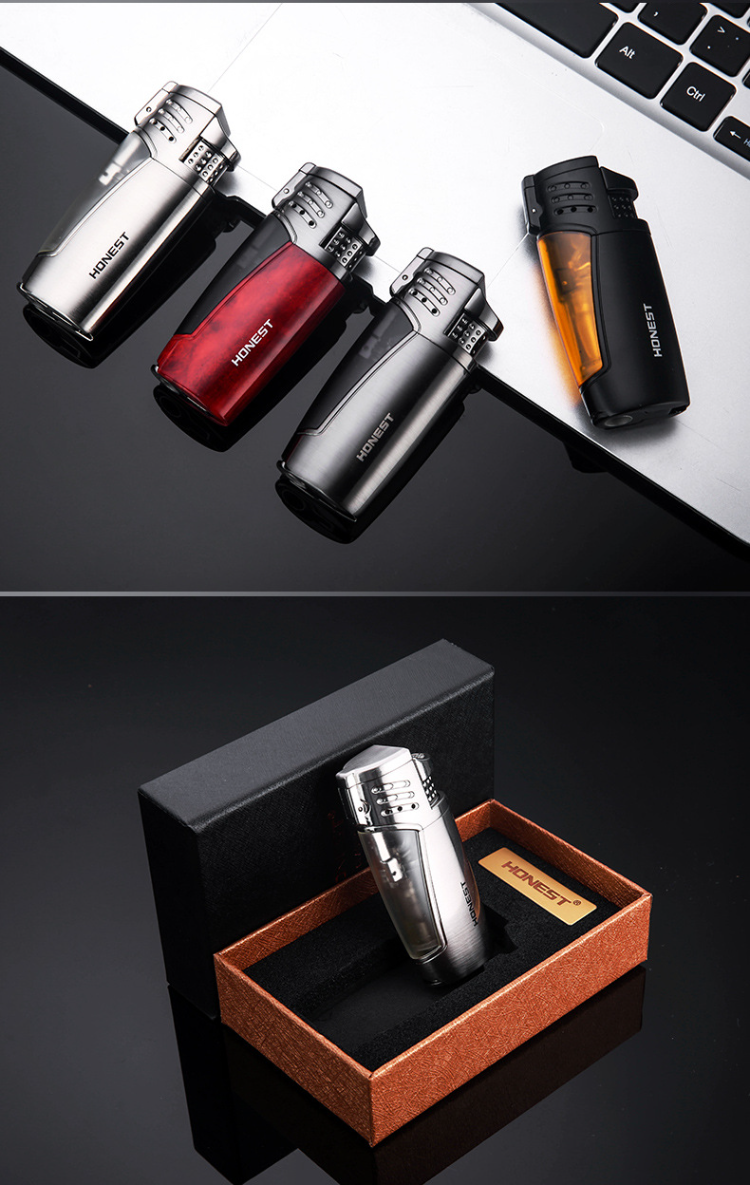 Bulk Buy China Wholesale Portable Triple Flame Torch Smoker Cigar ...