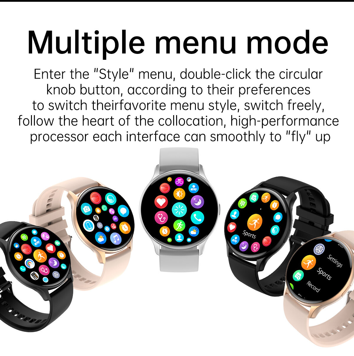 Buy China Wholesale 1.43 Inch Amoled Smartwatch Hk89 Nfc Men Women Ai ...
