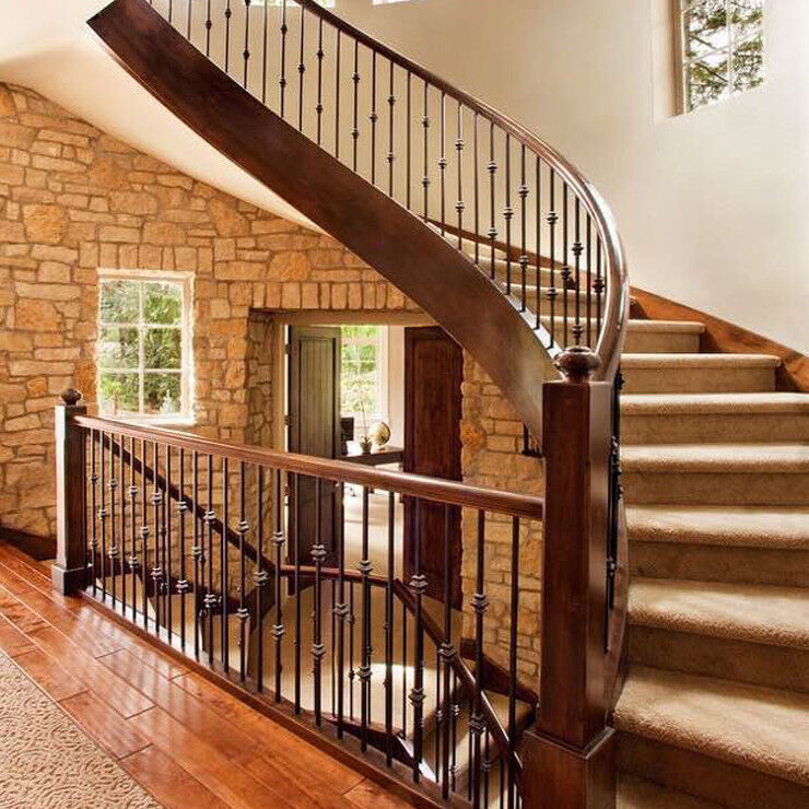 Modern Wrought Iron Baluster Stair Railing Baluster $1.58 - Wholesale China Stair Balusters at ...