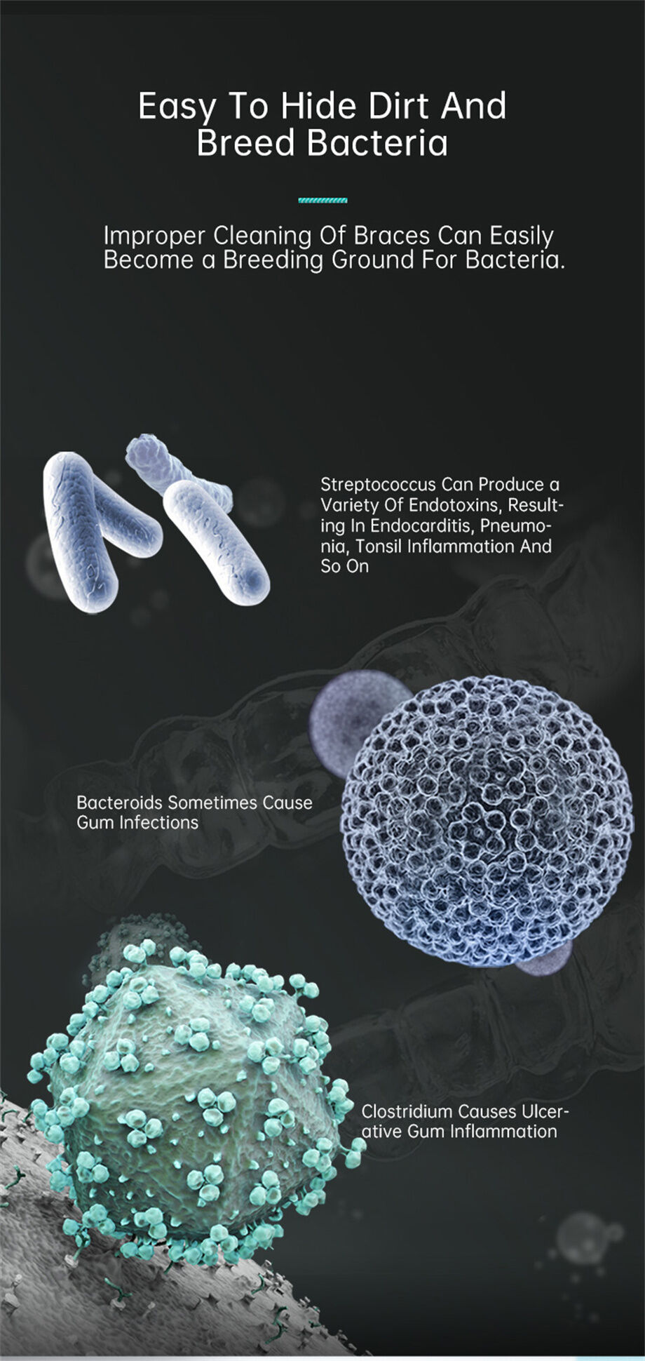 Factory Supply High Quality Usb Ultrasonic Retainer Denture Cleaner ...