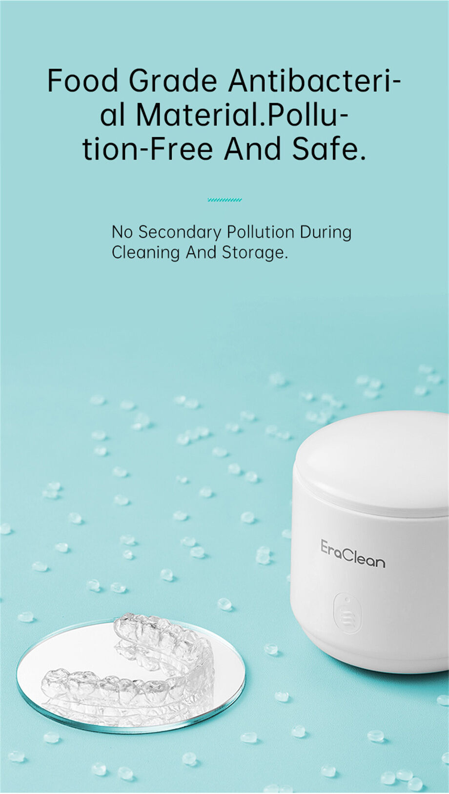 Factory Supply High Quality Usb Ultrasonic Retainer Denture Cleaner ...