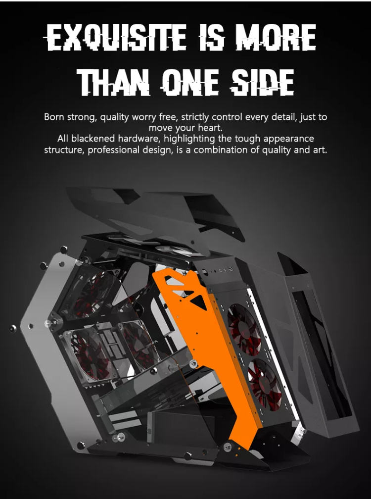 Special Design Bulk Carbon Fiber Front Panel With Power Supply Cooler ...