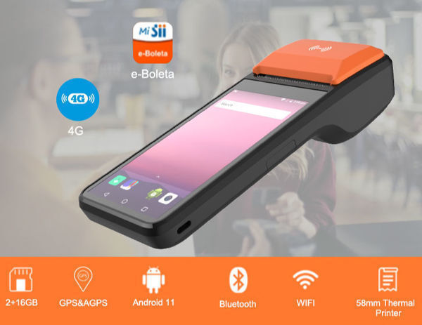 Buy Wholesale China Hcctg Android 11 Nfc 4g Handheld Smart Pos Machine ...