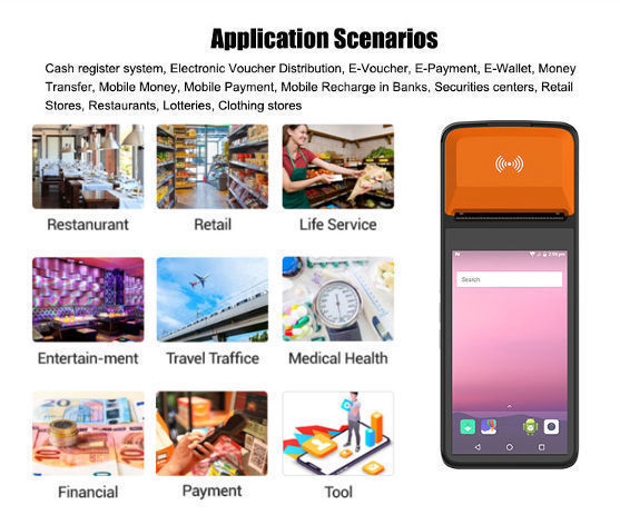 Buy Wholesale China Hcctg Mifare Card Nfc Android 11 Smart Pos Terminal ...