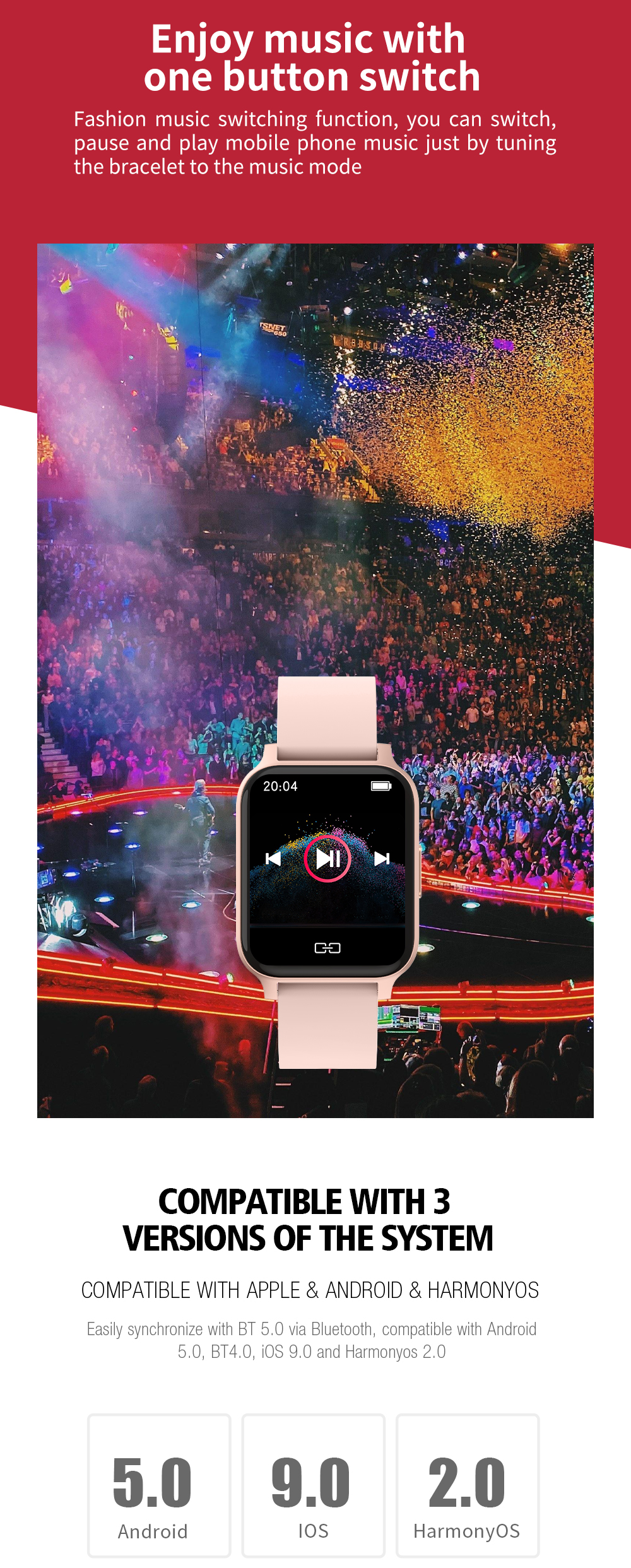 Buy Wholesale China Smart Watch Smart Bracelet Ce Rohs Smartwatch ...