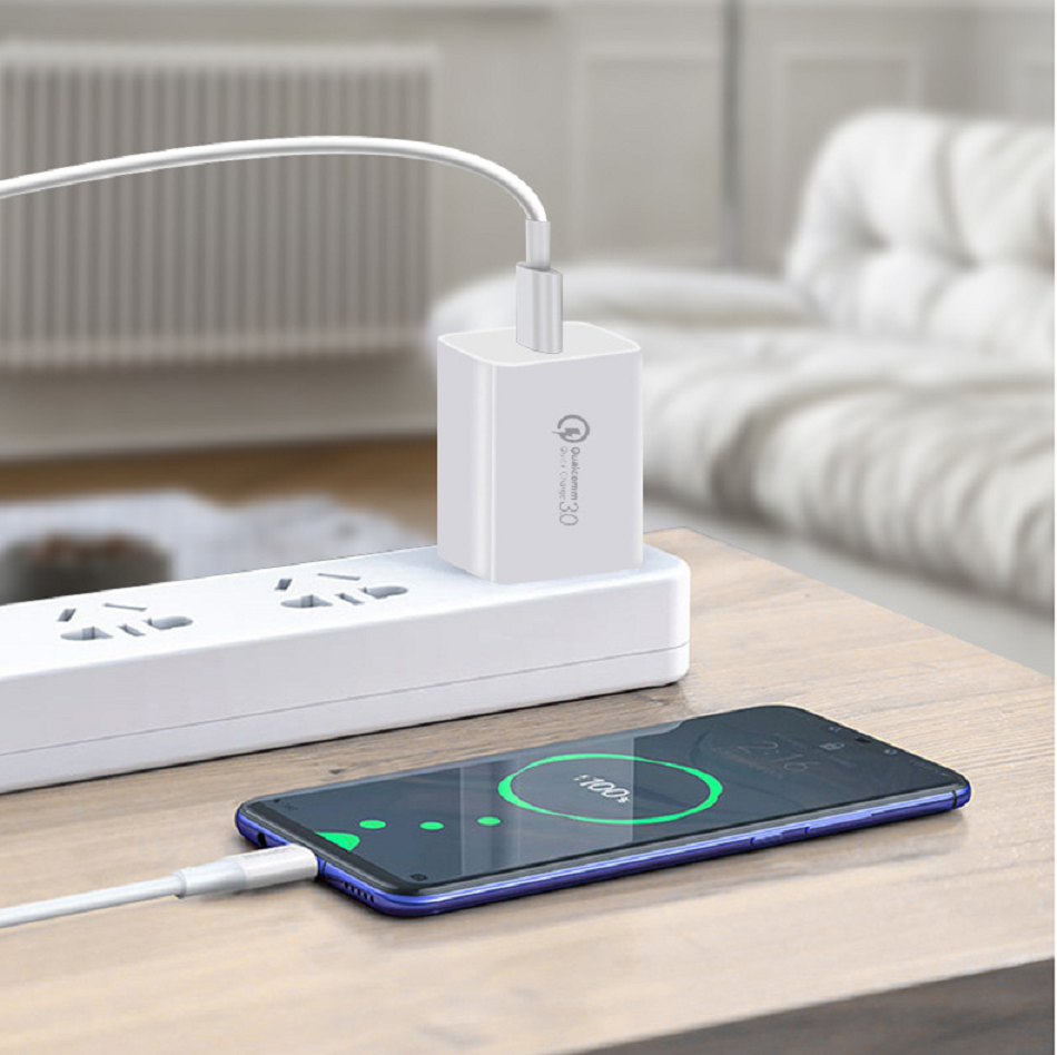 Buy Wholesale China 18w 3a Fast Charger Qc 3.0 Usb Charger Quick Charge ...