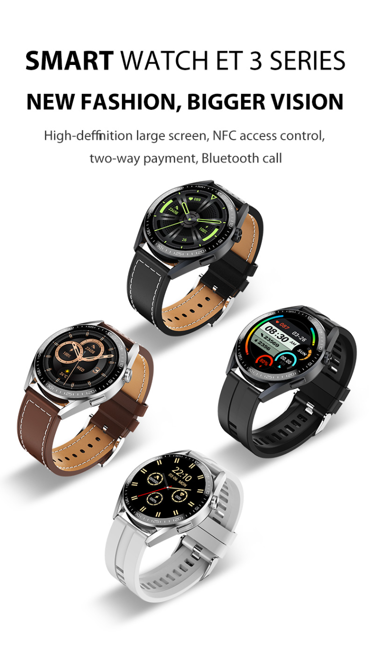 New Arrival Et 3 Smart Watch Full Touch Sports Waterproof Smart Watch ...