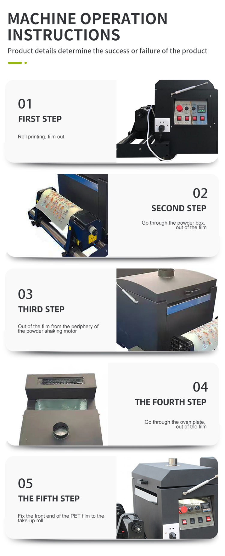 Dtf Printer And Powder Shaker Dtf Oven And Powder Shaker Drying Machine ...