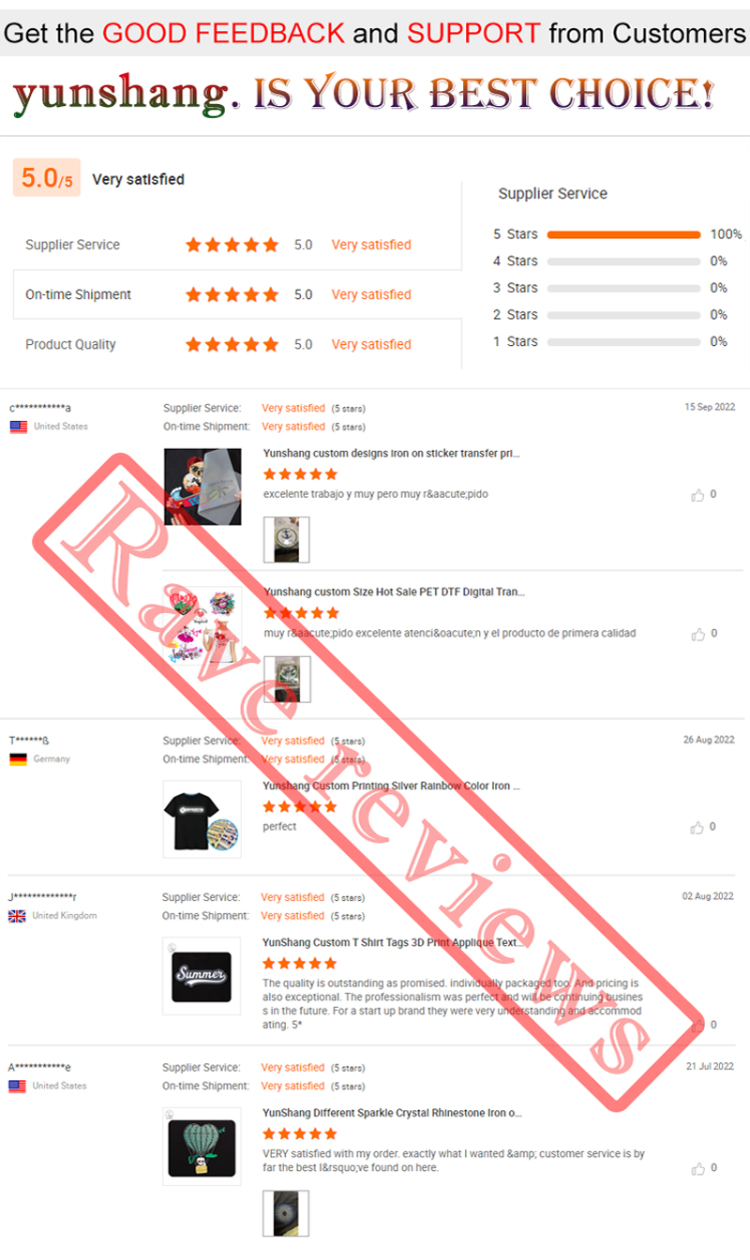 Yunshang Wholesale Transfer Custom Uv Dtf Cup Wrap Transfers Waterproof ...