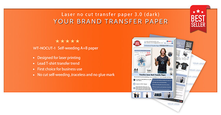 Winner Transfer Pack Of 100 Sheets Film Free Laser Heat Press Laser ...