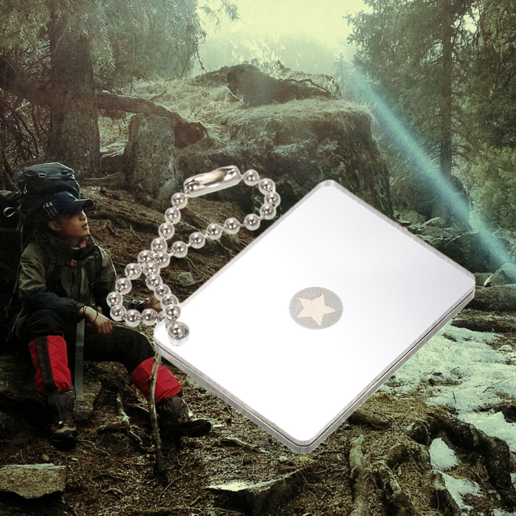 Multi-function Survival Emergency Rescue Reflective Signal Mirror ...